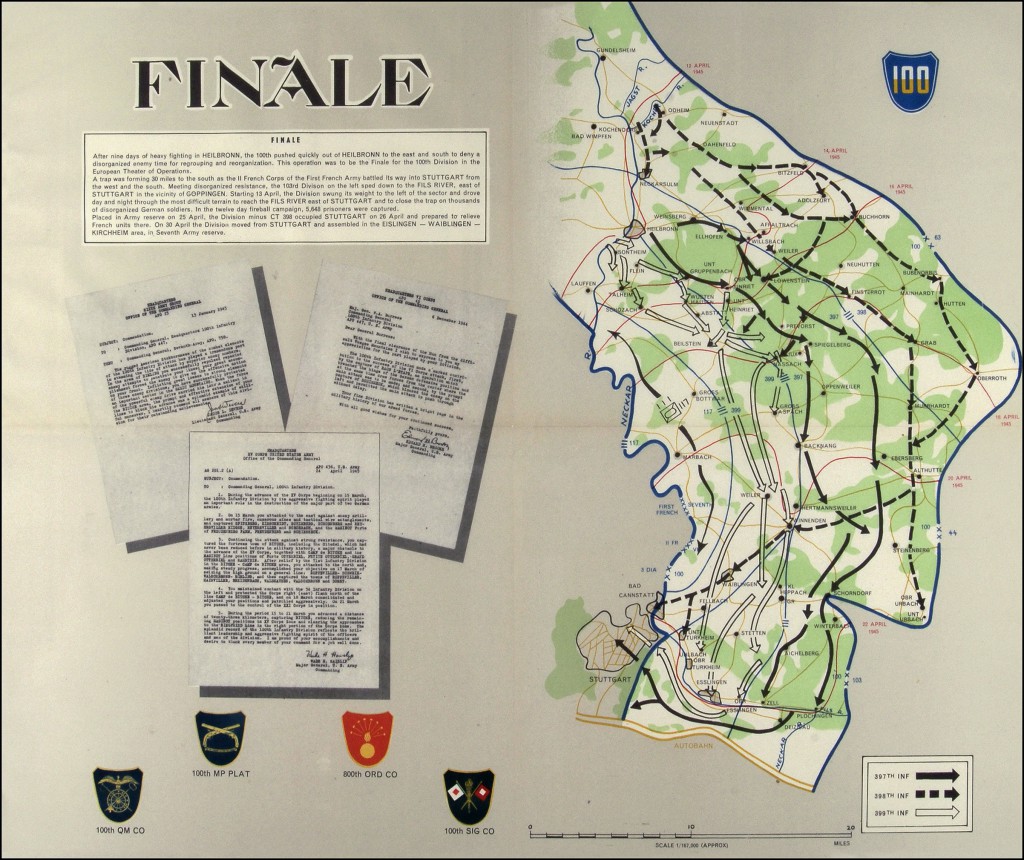 Maps - 100th Infantry Division